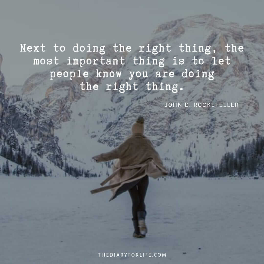 80+ Inspirational Quotes About Doing The Right Thing