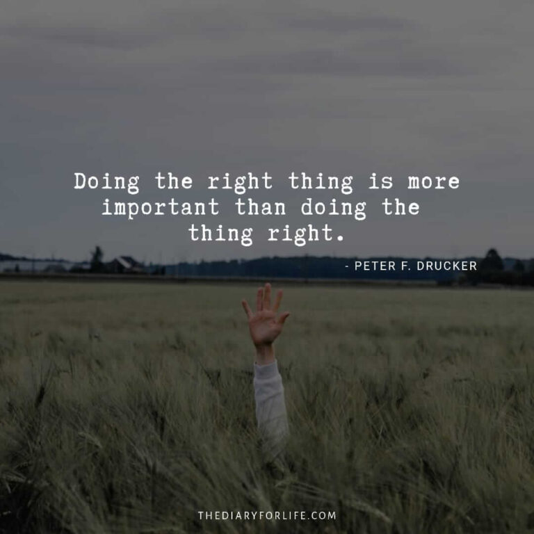 80+ Inspirational Quotes About Doing The Right Thing