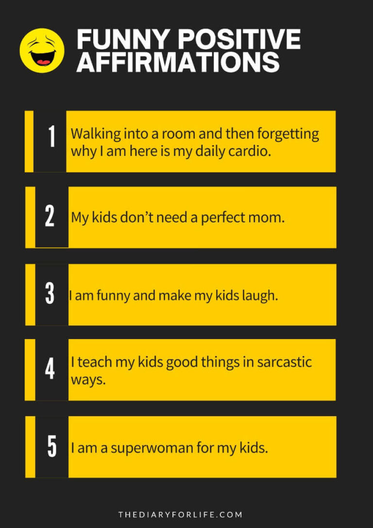 65 Funny Positive Affirmations That Work For Everyone