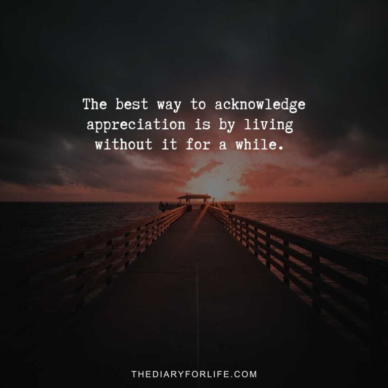 75+ Quotes About Not Being Appreciated And Feeling Unappreciated