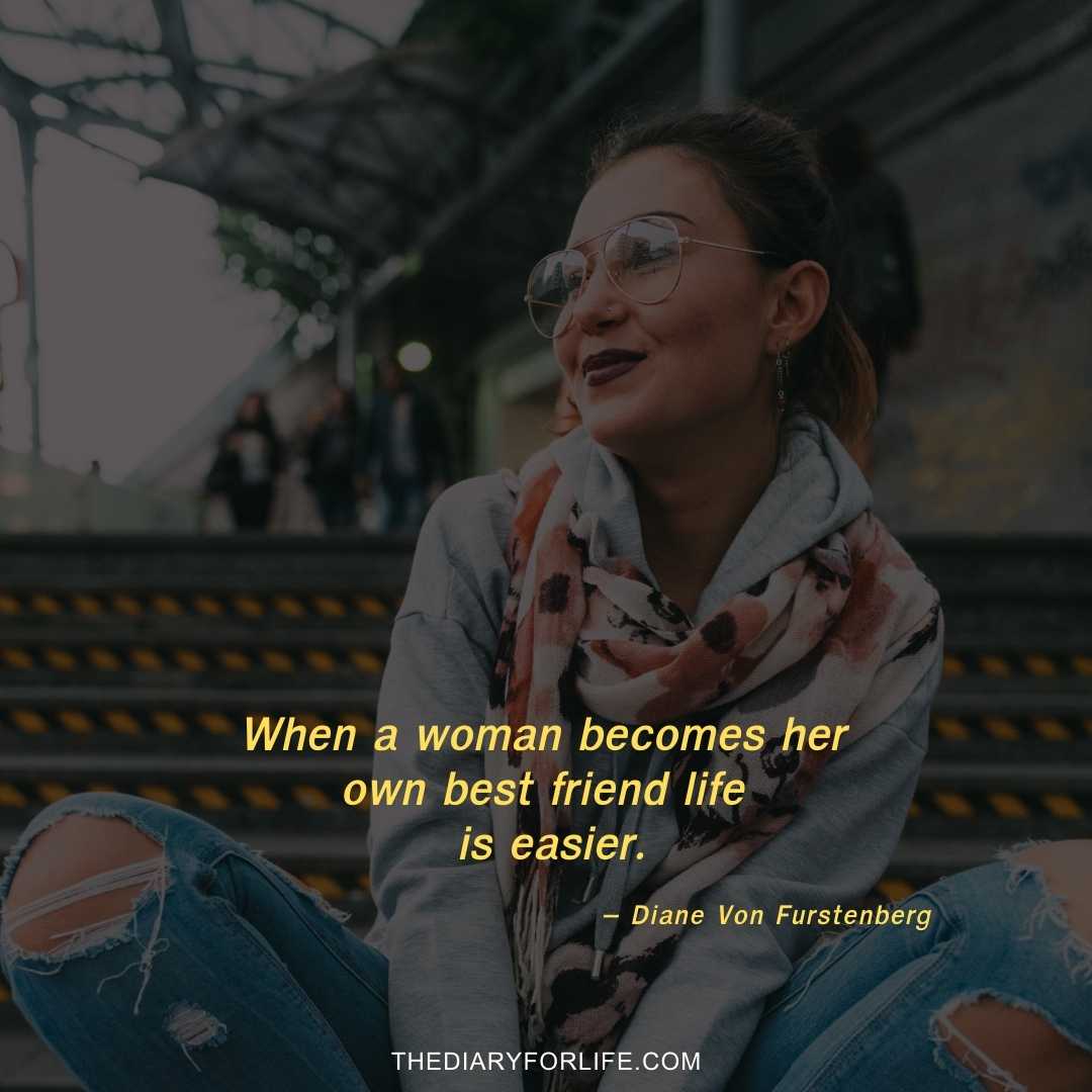 Girl Self Quotes