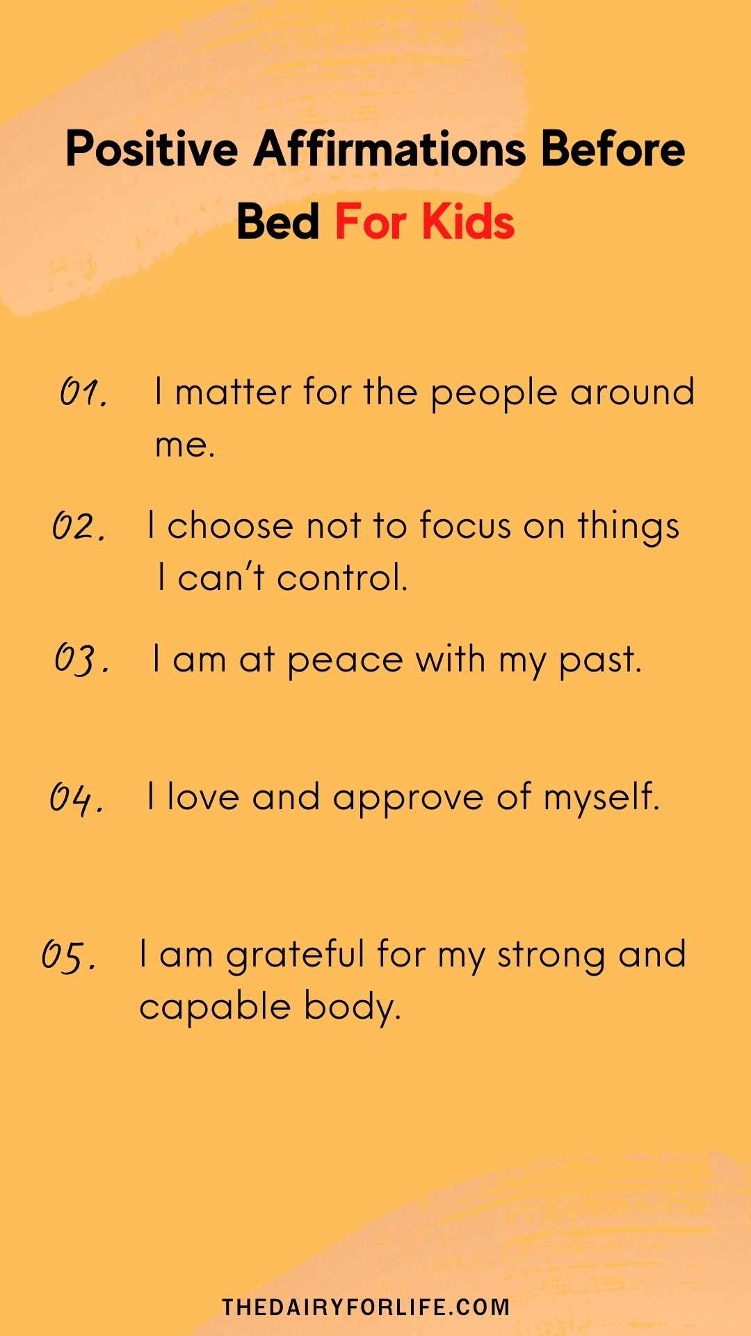 70+ Powerful Positive Affirmations Before Bed
