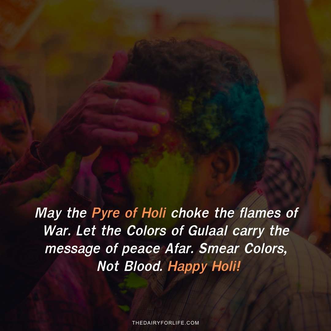 50+ Perfect Holi Quotes For Instagram With Images