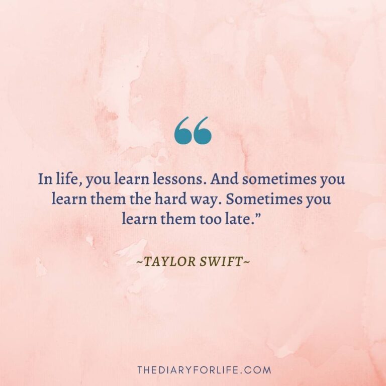 50+ Inspirational Taylor Swift Quotes About Life, Love & Friendship