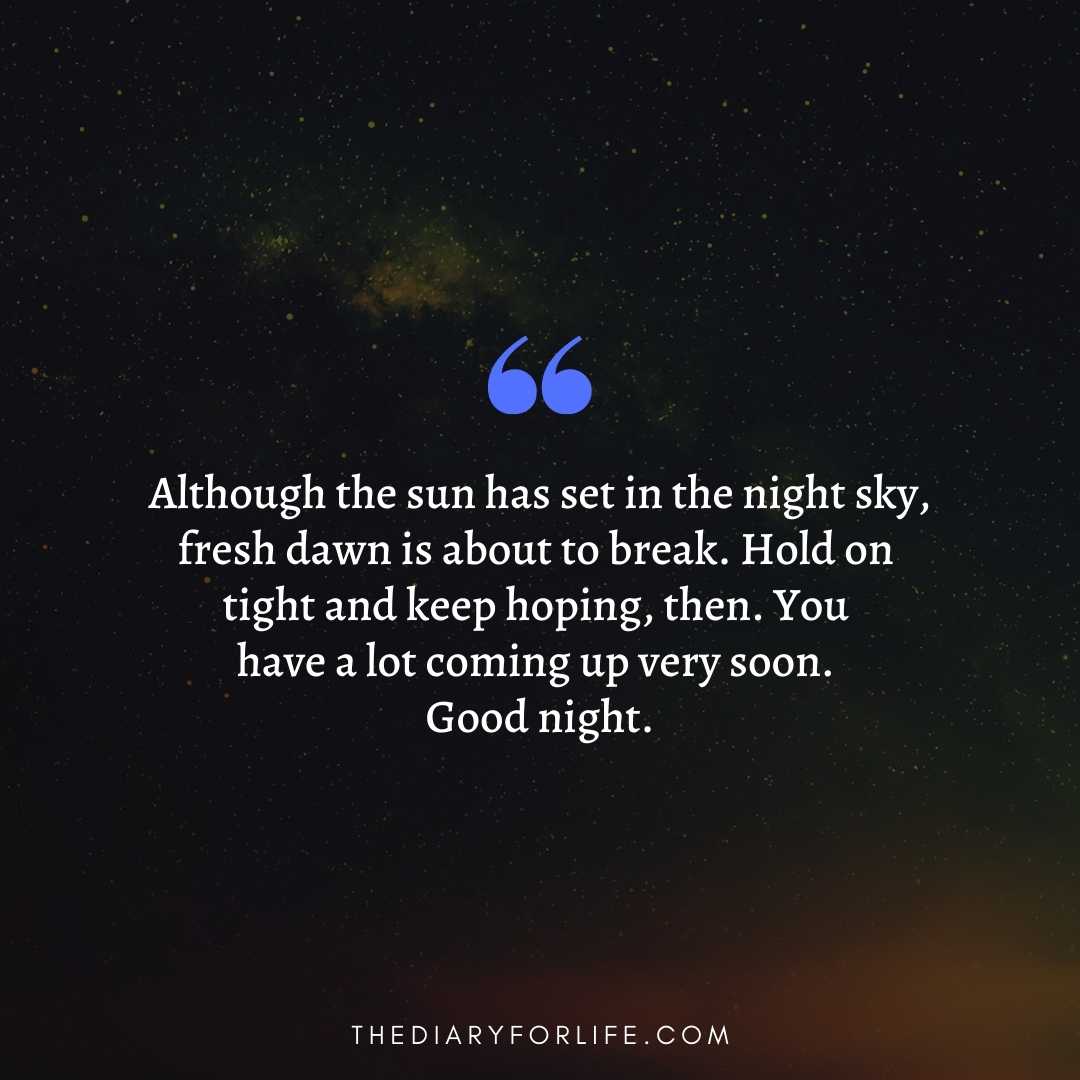 45+ Spiritual Inspirational Good Night Quotes And Sayings