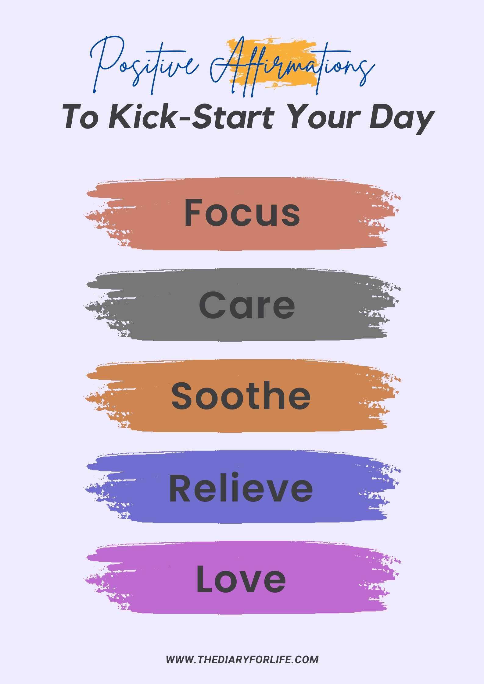 70 One Word Positive Affirmations To Kick-Start Your Day