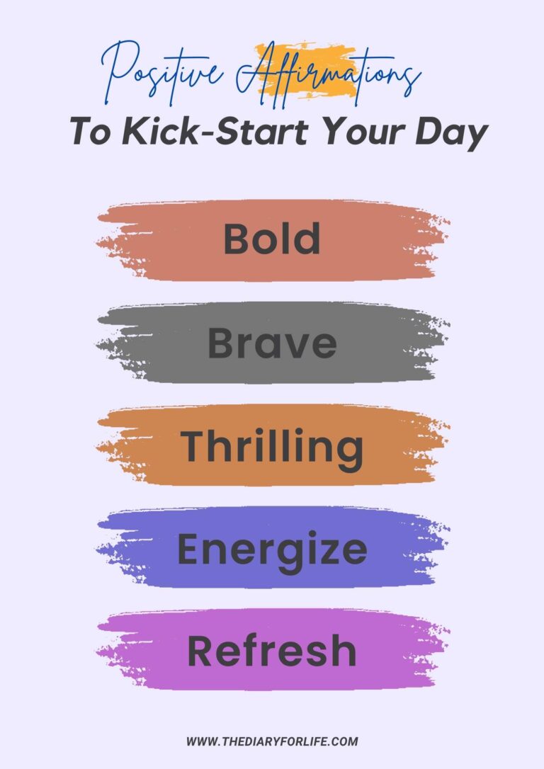 70 One Word Positive Affirmations To Kick-Start Your Day