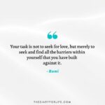 35 Rumi Quotes On Self Love And Self Worth - ThediaryforLife