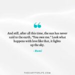 35 Rumi Quotes On Self Love And Self Worth - ThediaryforLife