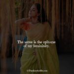 50+ Cool Saree Quotes For Instagram