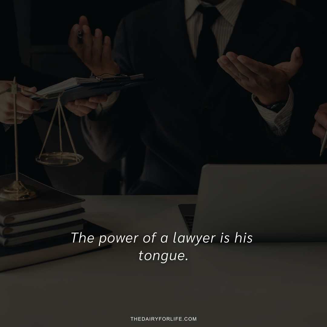 70+ Wise And Witty Lawyer Quotes - ThediaryforLife