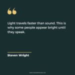 70+ Funny And Motivational Quotes By Steven Wright